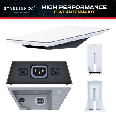 REDFLEET | STARLINK Flat High Performance Antenna Kit